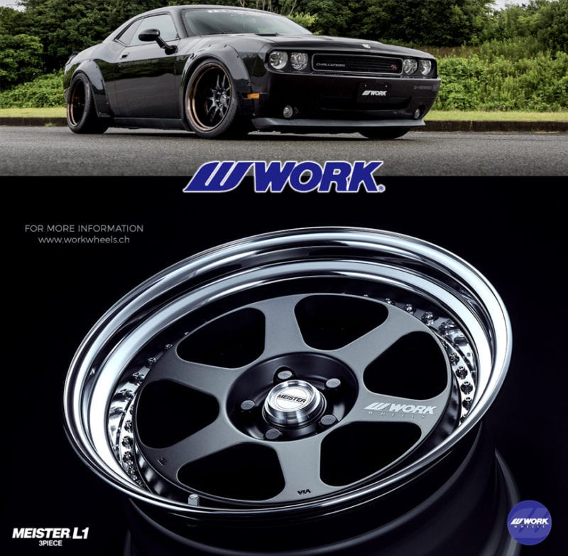 WORK Wheels High Tech – Made in Japan | Pneu Dick AG